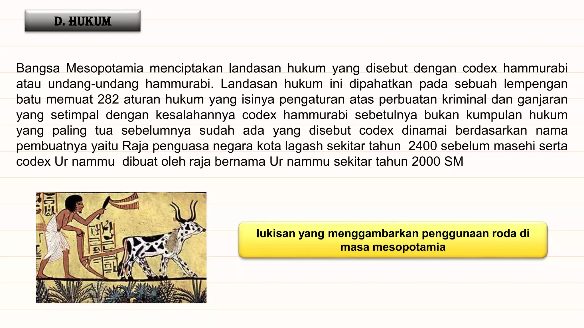 PERADABAN AWAL DUNIA | PPTX