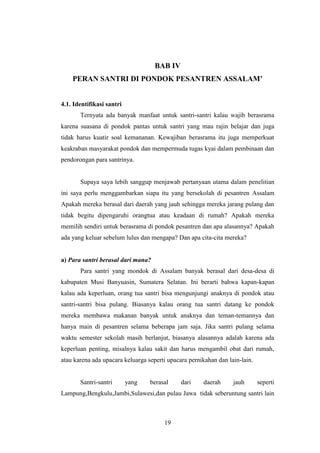 Tugas sejarah pondok pesantren assalam | DOCX