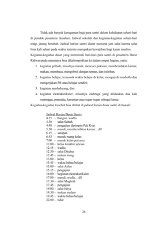Tugas sejarah pondok pesantren assalam | DOCX