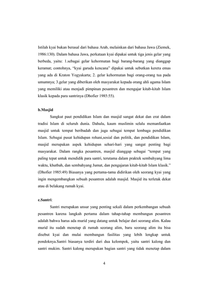 Tugas sejarah pondok pesantren assalam | DOCX