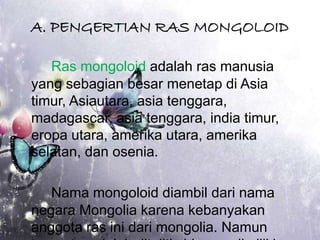 RAS MONGOLOID (AGAIN) | PPTX