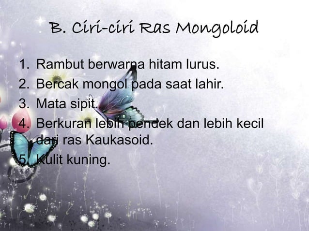 RAS MONGOLOID (AGAIN) | PPTX