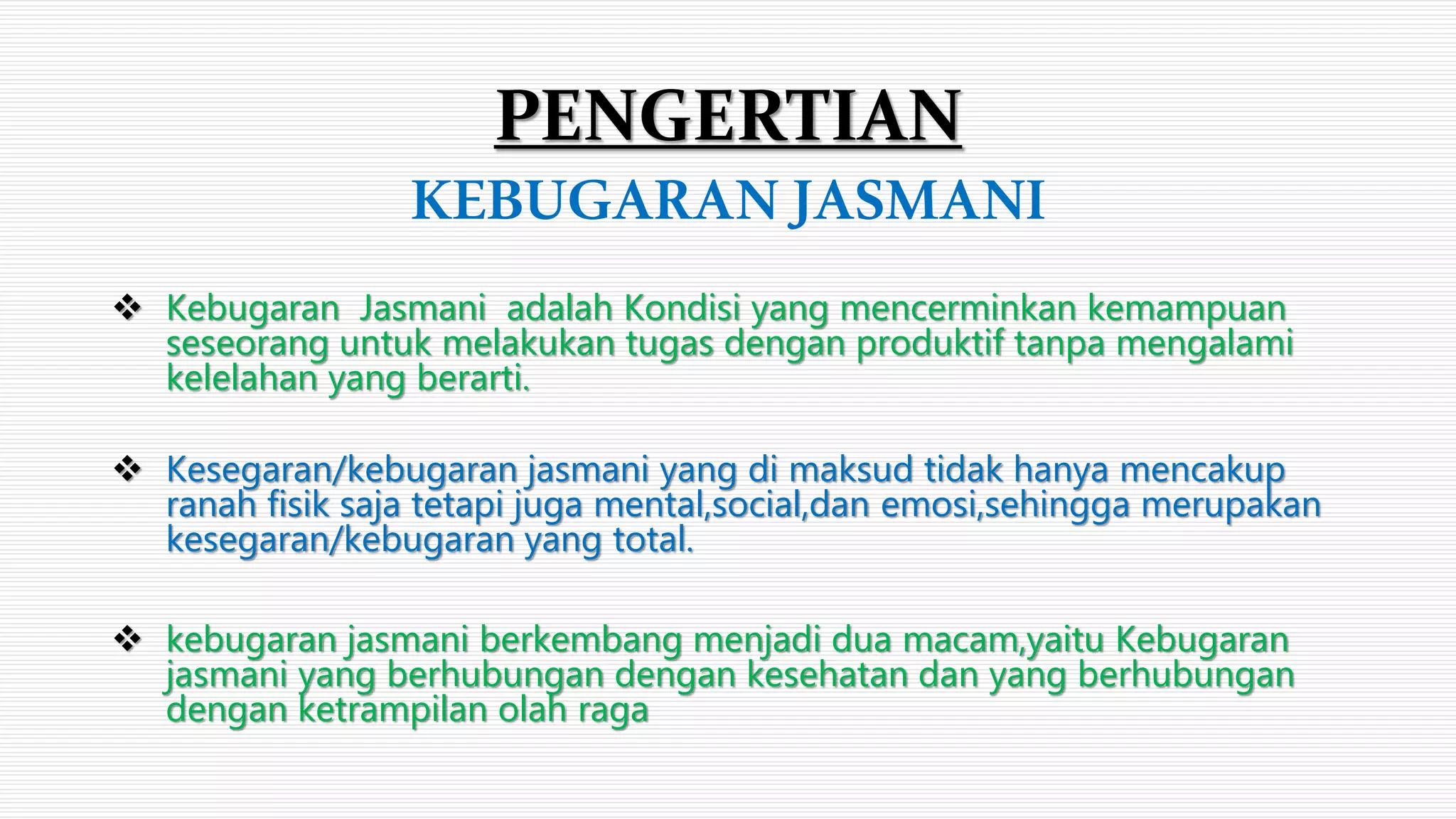 Tugas sekolah kebugaran jasmani | PPT