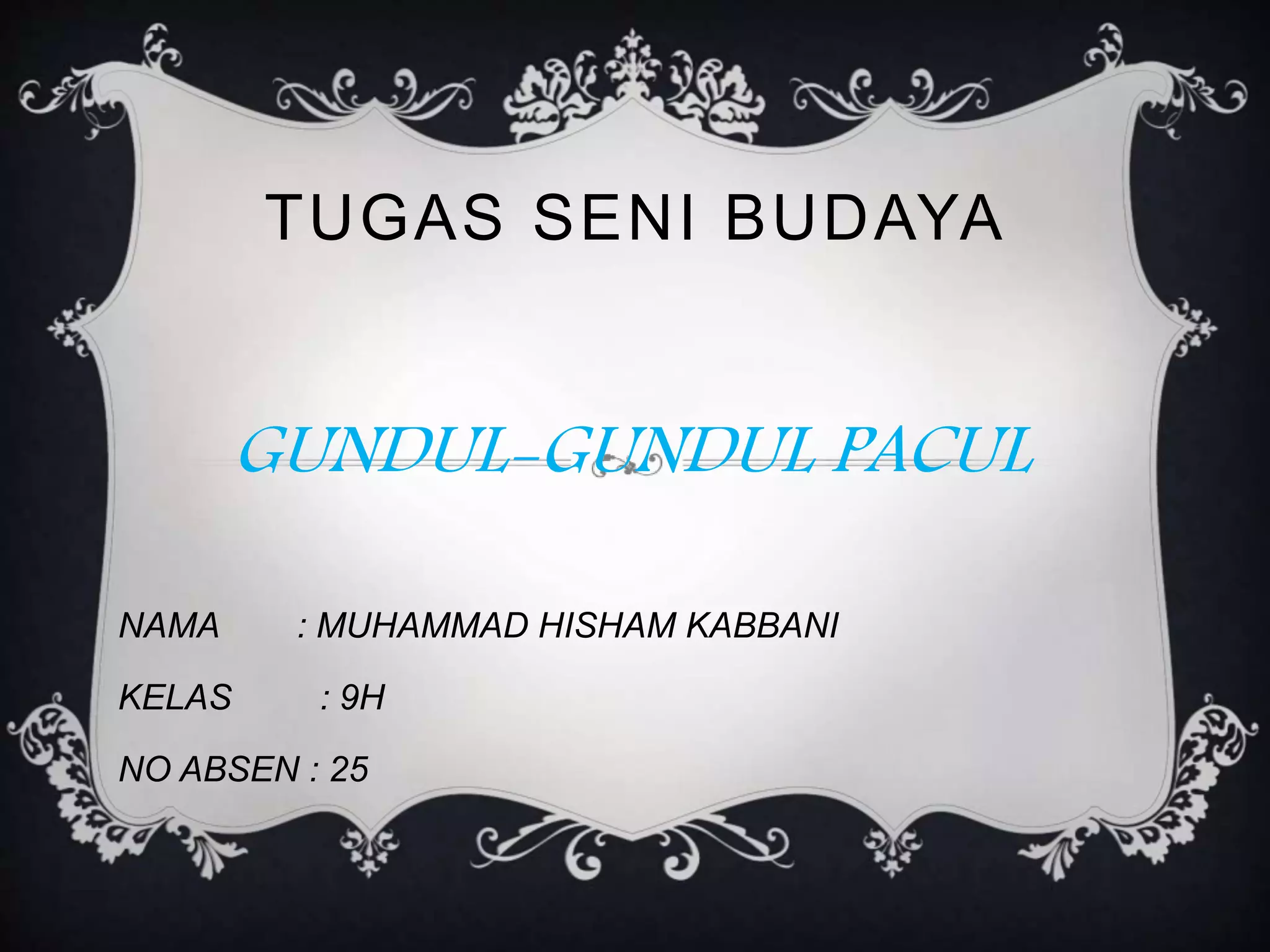 lagu gundul-gundul pacul | PPTX