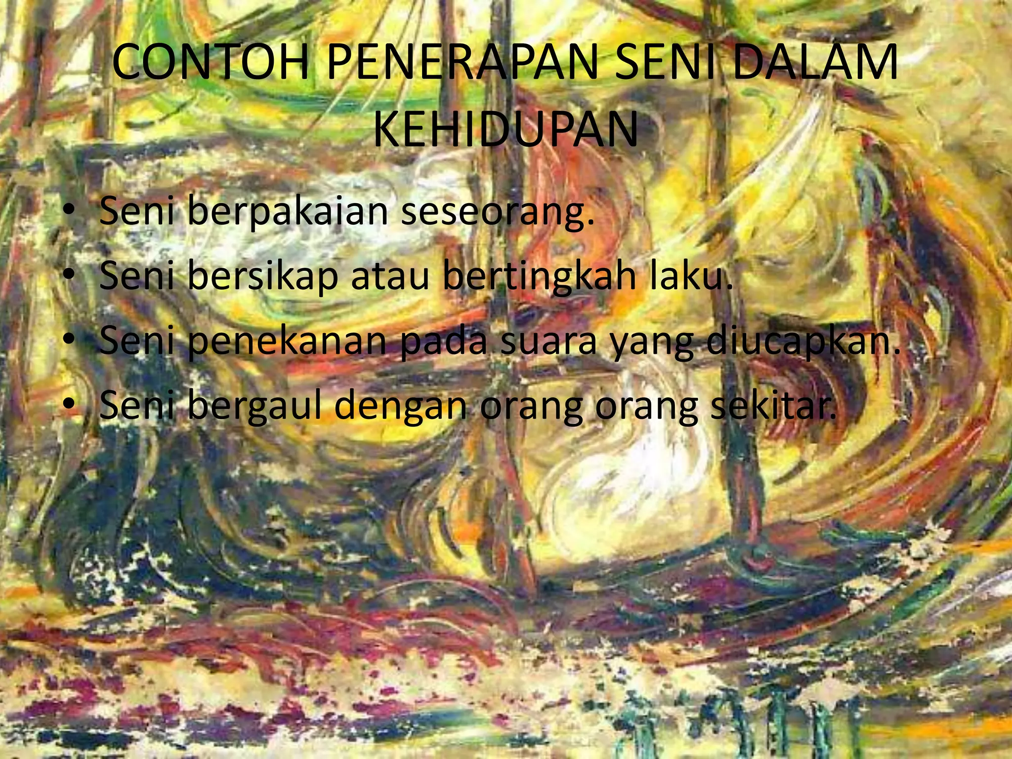 Pengertian dan Fungsi Seni | PPT