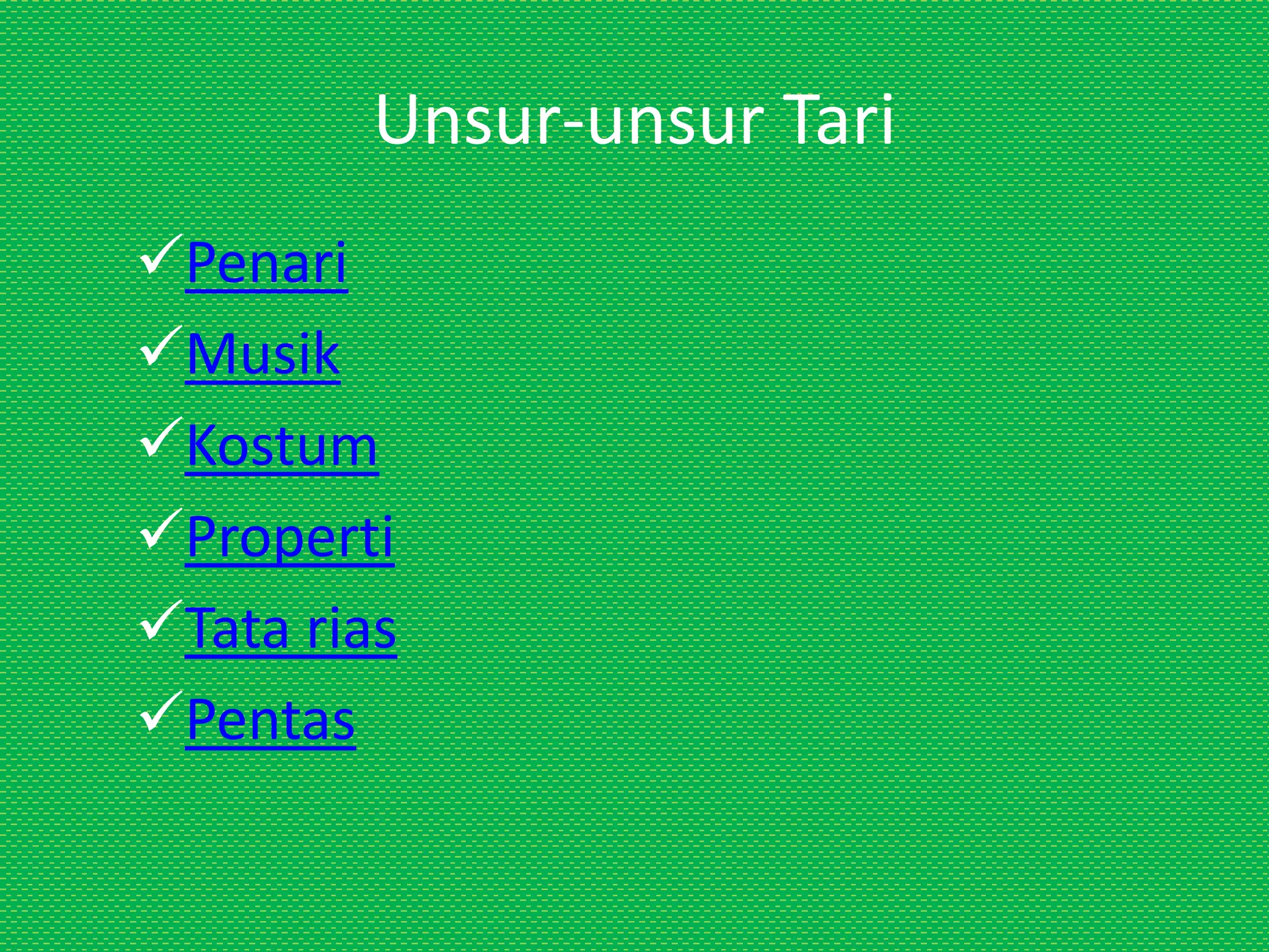 unsur- unsur tari | PPTX