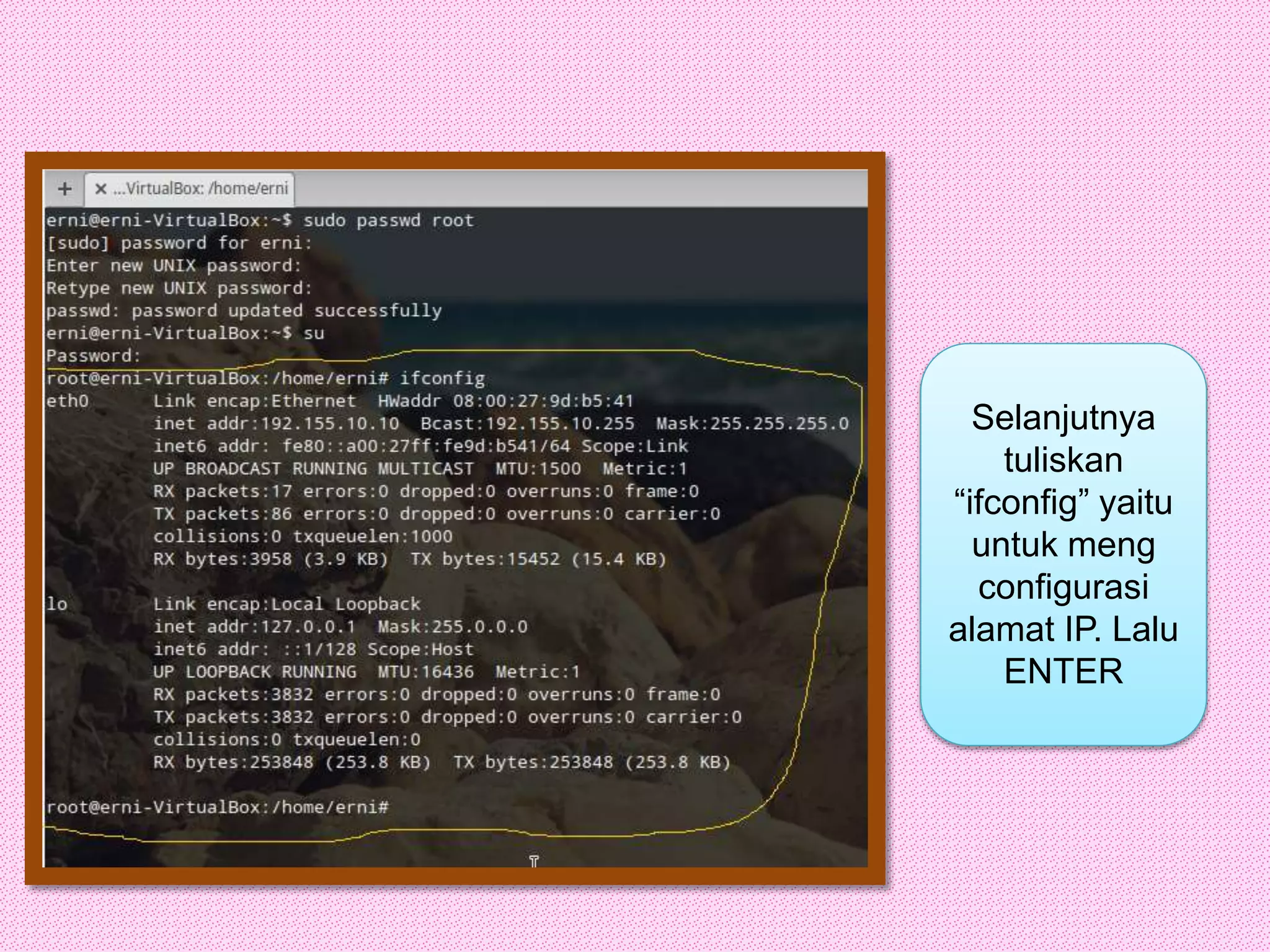 Tugas setting ip pada elementary os | PPT