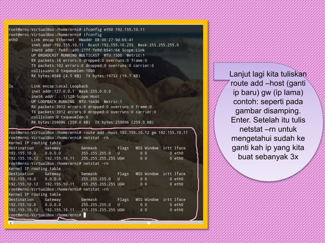 Tugas setting ip pada elementary os | PPT