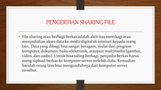 SHARING FILE TIK - INFORMATIKA SMK-SMA IND | PPTX