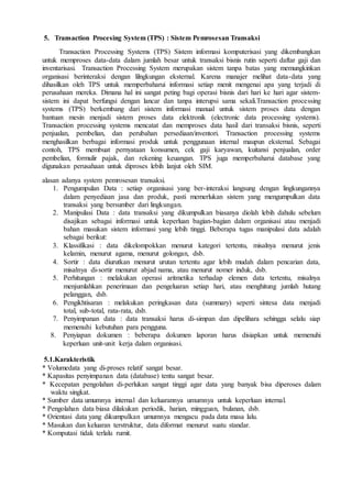Type Sistem Informasi | DOCX