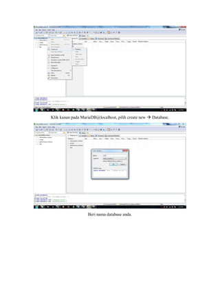 TUTORIAL INSTALL, DDL, dan DML pada MariaDB | PDF