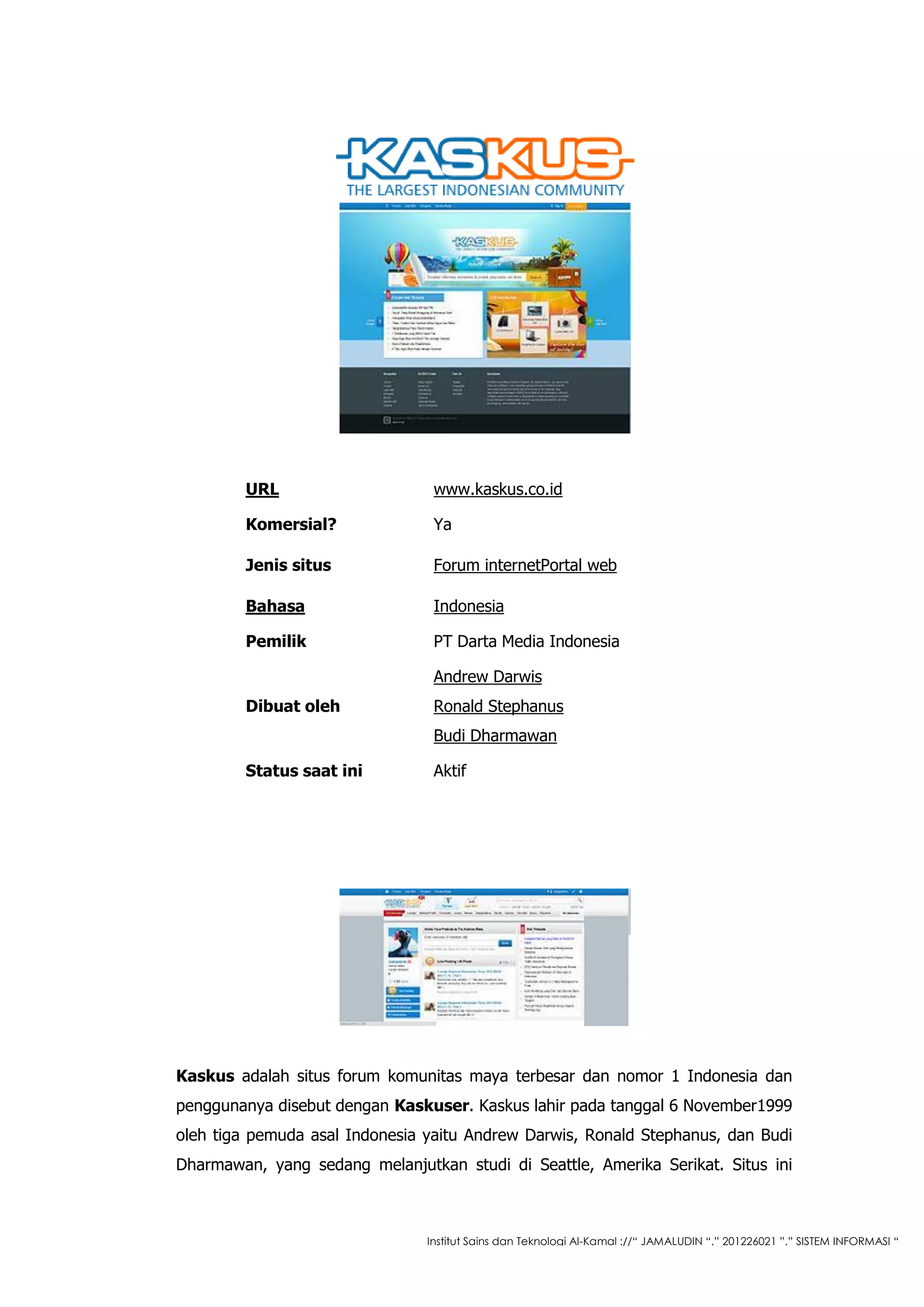 Tugas sim e-commerce_kaskus | PDF