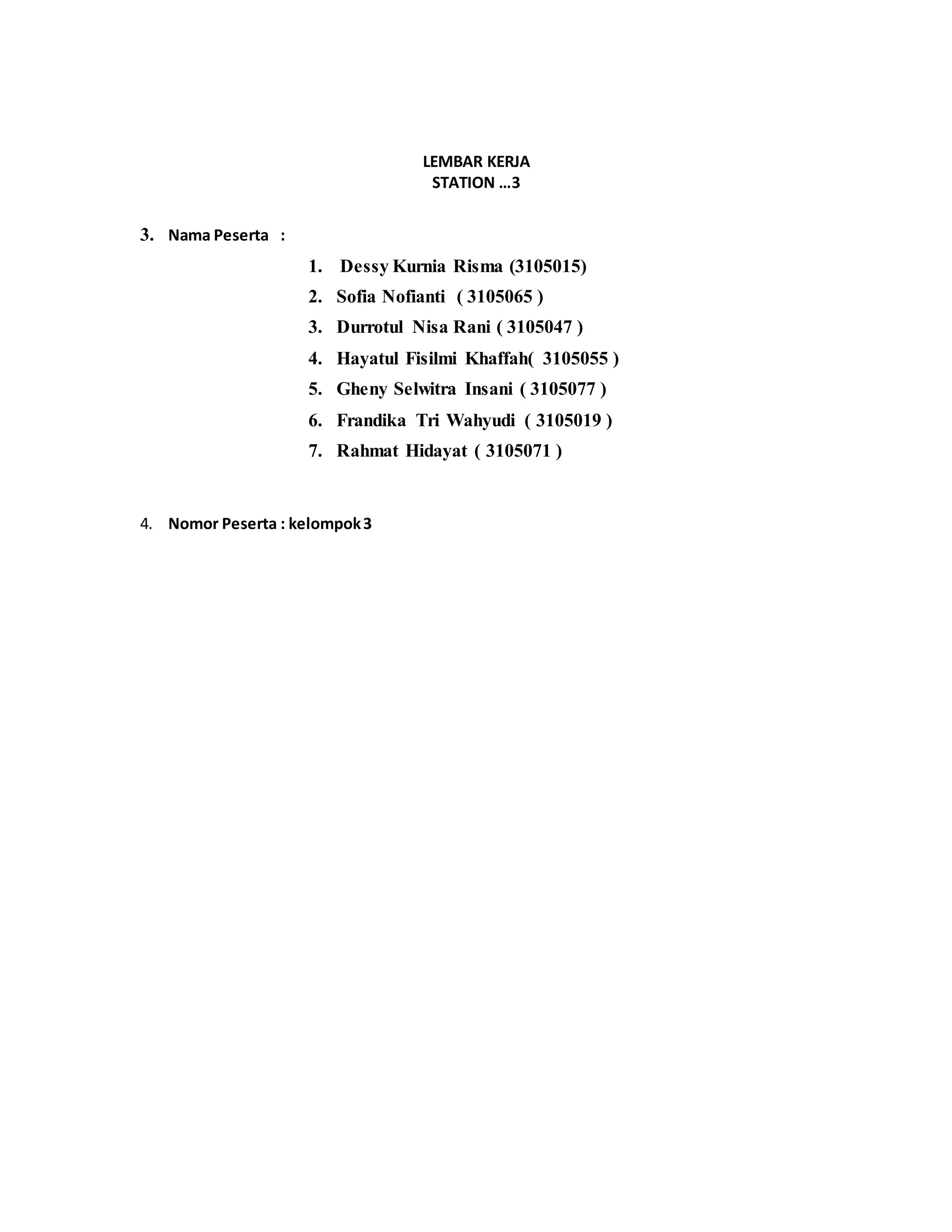 OSCE praktek simulasi industri | DOC