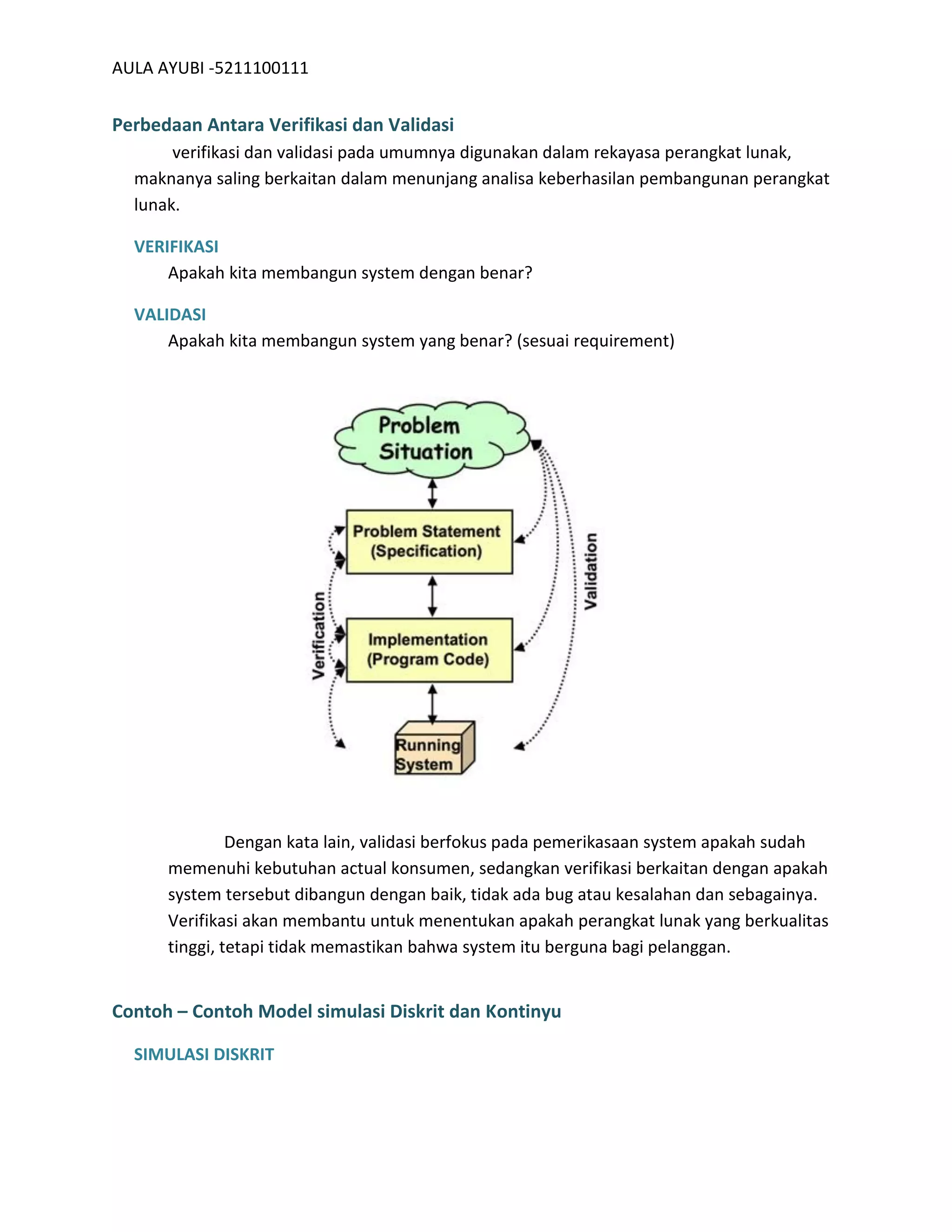 Tugas simulasi 5211100111 | PDF