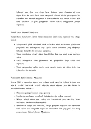 Tugas sim, widya ayunda putri, yananto mihadi putra, pengantar sistem informasi manajemen, 2018 ...