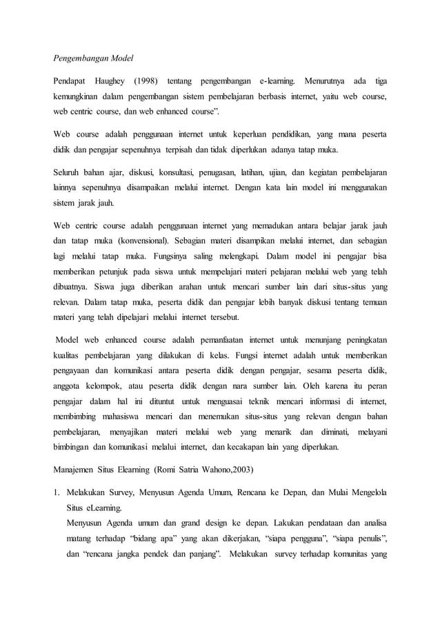 Tugas sim, widya ayunda putri, yananto mihadi putra, pengenalan e learning, 2018 | PDF