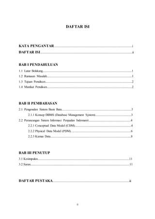 Tugas sistem basis data kelompok | DOCX