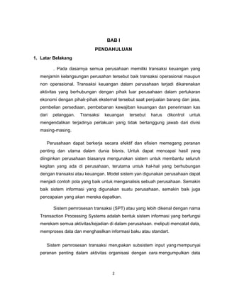 Tugas sistem informasi akuntansi implementasi sistem pengolah transaksi ...