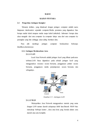Tugas sistem jaringan - membangun jaringan komputer | DOCX