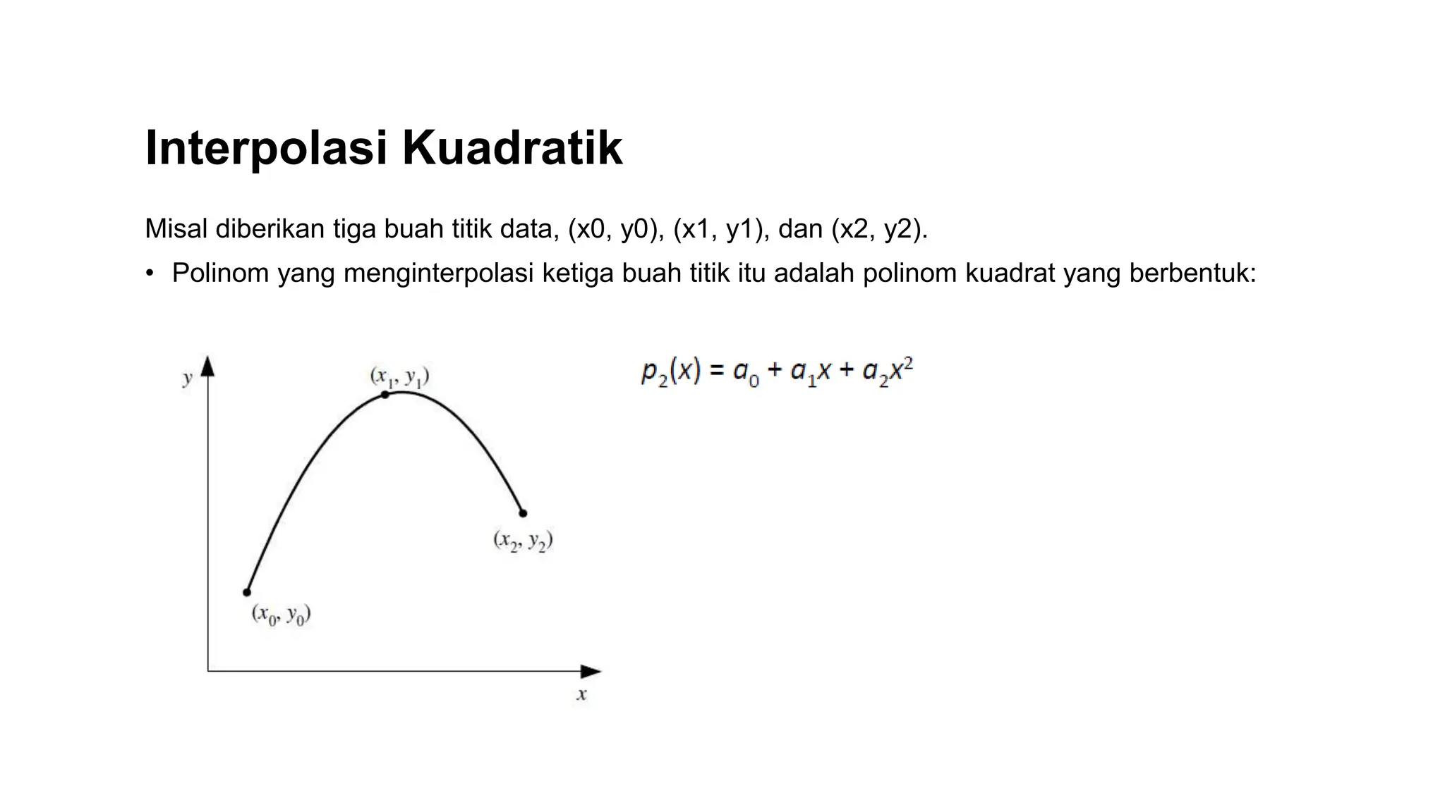 Pengertian dan deskripsi dari Interpolasi | PPTX