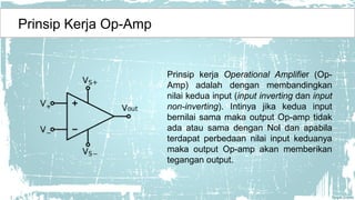 Pengertian Amplifier dan Op - Amp | PPT