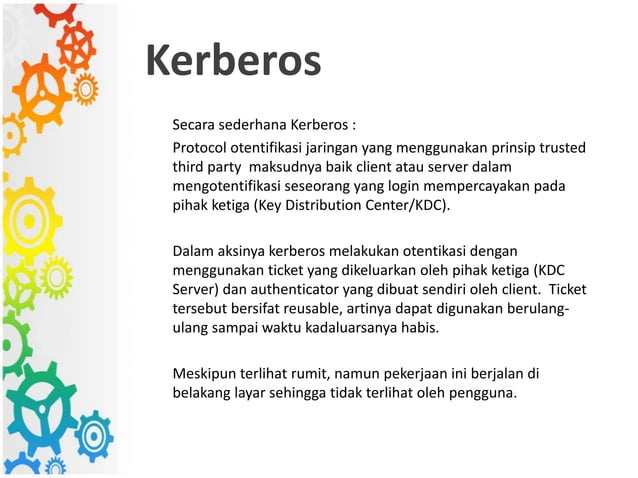 Keamanan Komputer - Skema Kerberos | PPT