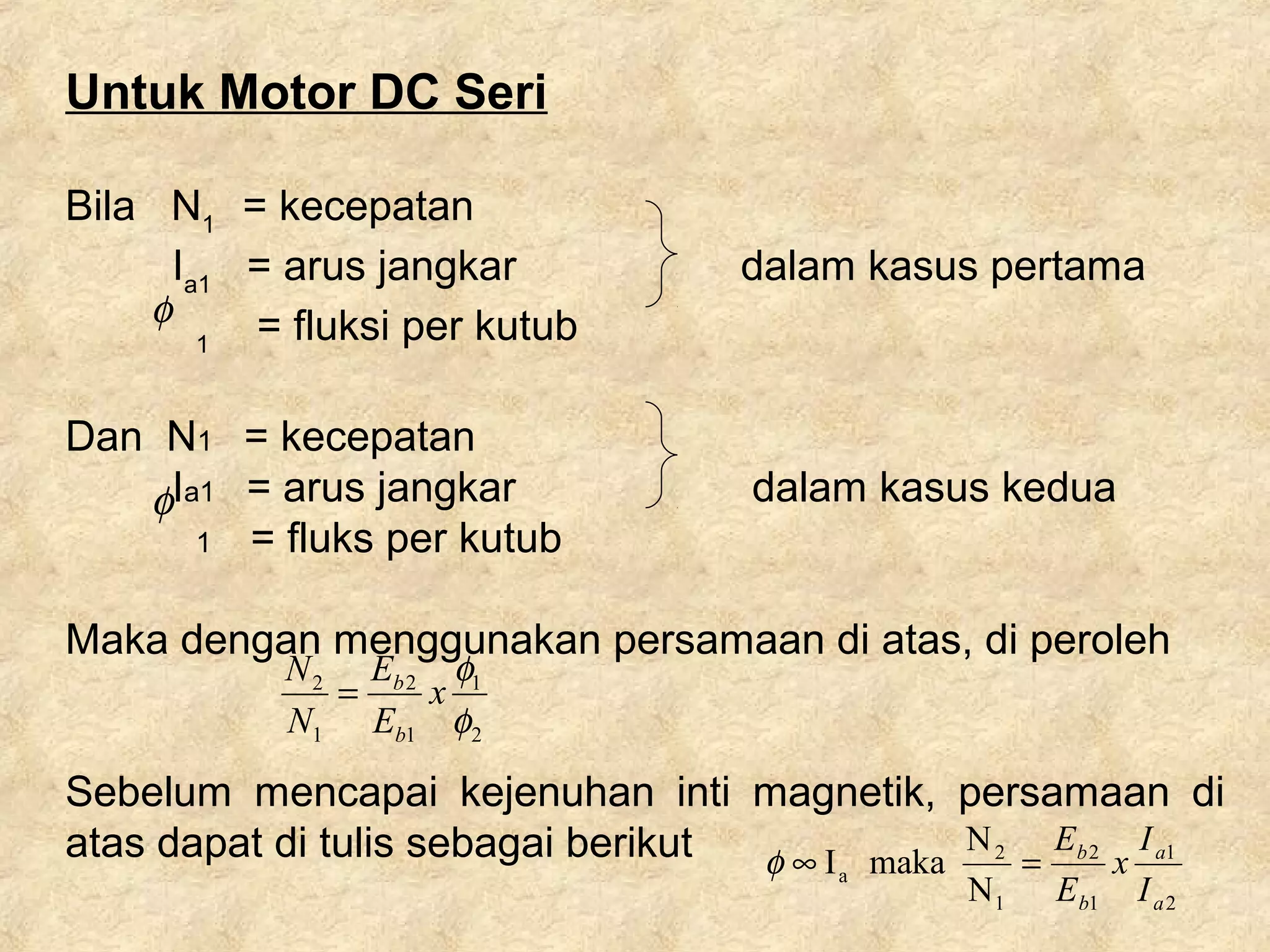Tugas sistem listrik industri tentang motor dc | PPT