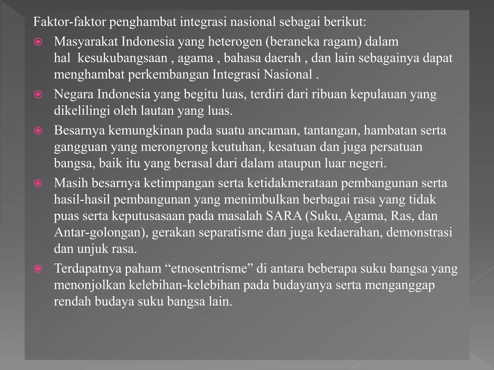 Bab 8 Pertentangan dan Integrasi Masyarakat | PPTX
