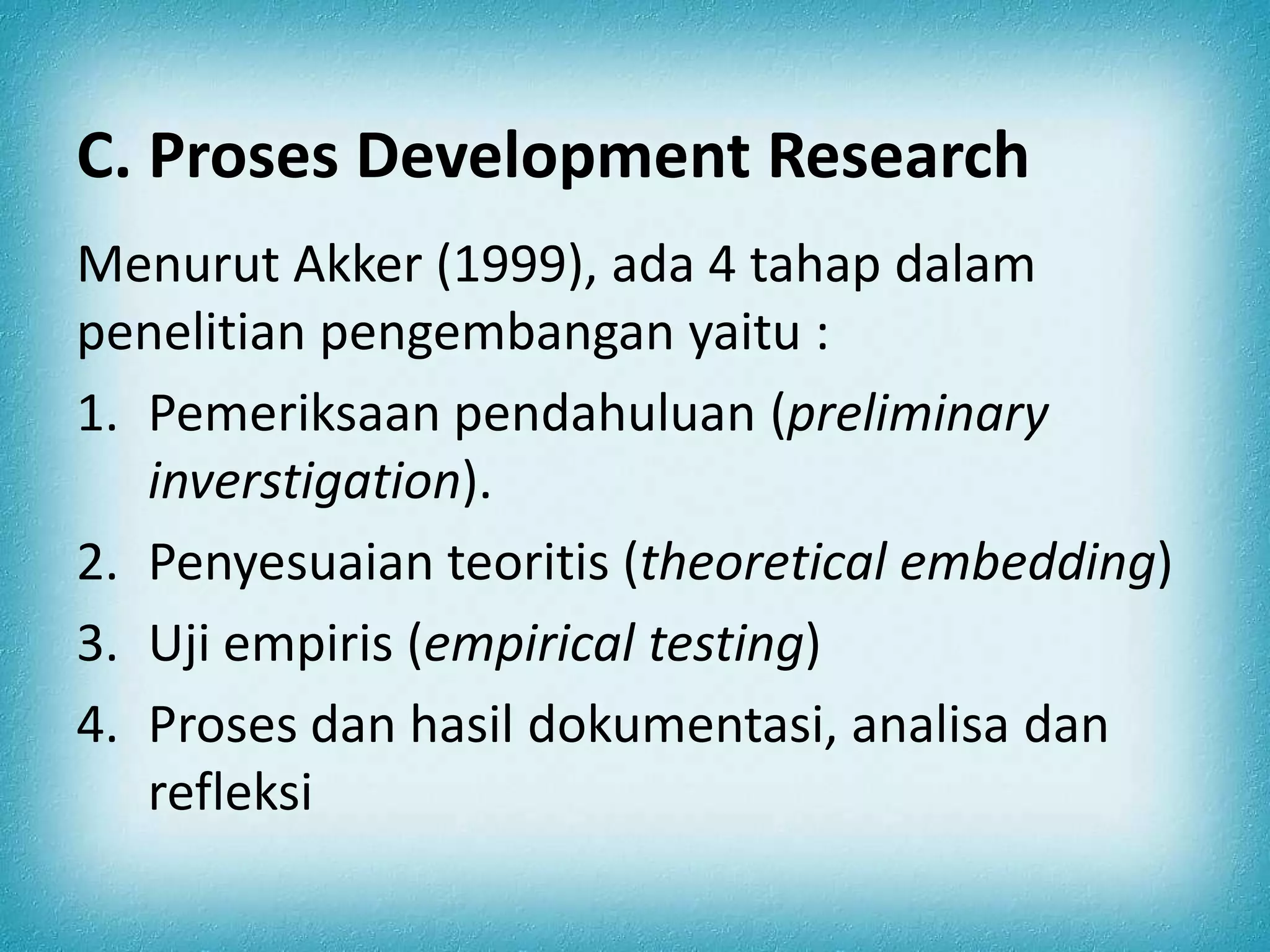 PPT Perbedaan R&D dan Design Research | PPTX