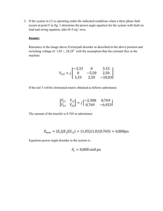 Tugas stabilitas dan sistem kontrol (prof.lomi