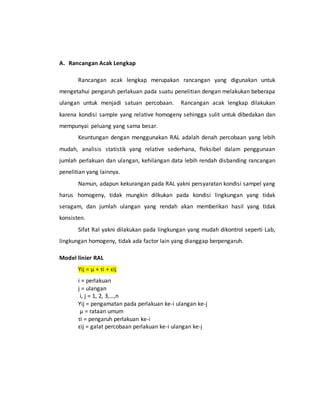Rumus statistik | DOCX