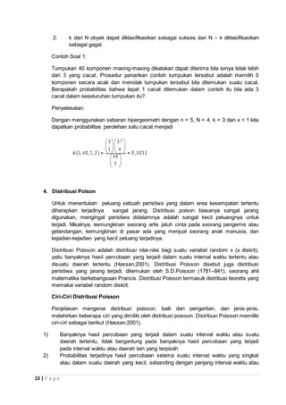 Distribusi Populasi | DOCX
