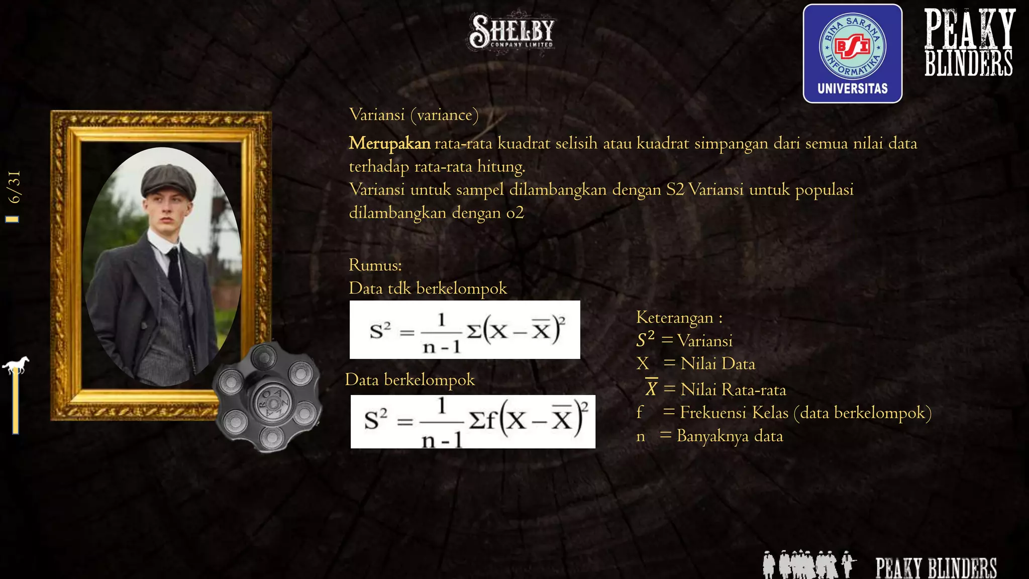 PPT Statistika - Ukuran Penyebaran Data | PDF