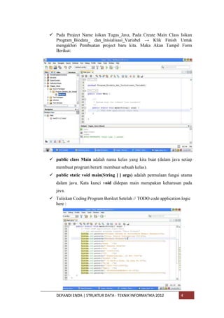 Tugas struktur data | DOCX