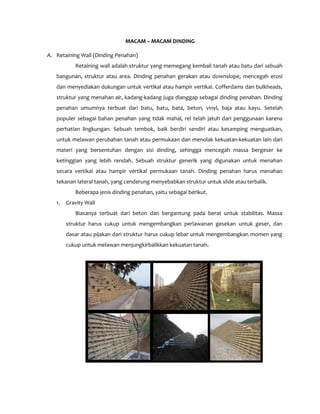 DINDING & BALOK | PDF