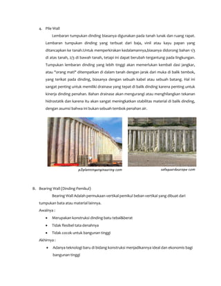 DINDING & BALOK | PDF