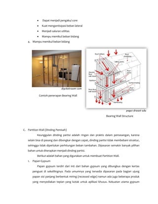 DINDING & BALOK | PDF