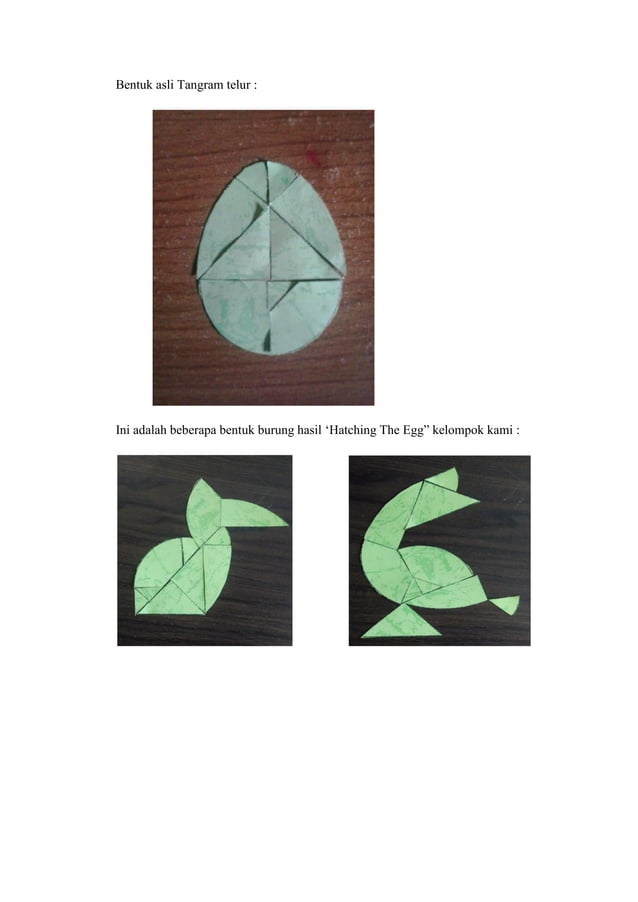 tangram hatching the egg | PDF