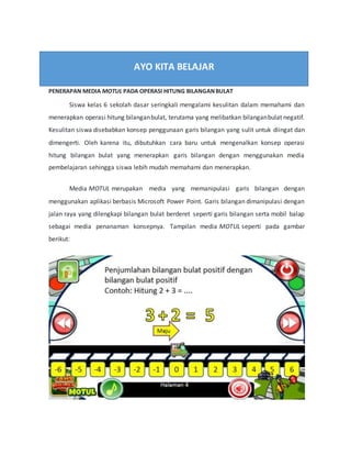 Modul Pembelajaran | DOCX