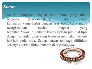 Tugas teknik tenaga listrik motor ac | PPTX