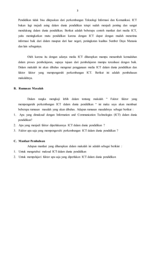 Tugas teknologi dan media pembelajaran | PDF