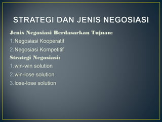 Teks Negosiasi | PPT