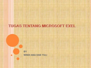 Tugas tentang microsoft exel | PPTX