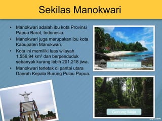 Manokwari scenery | PPTX