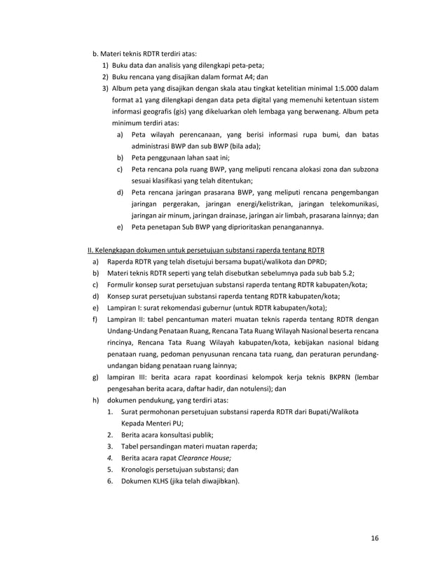 Peraturan Penataan Ruang RDTR | PDF