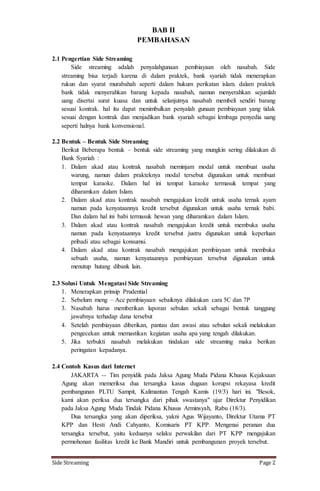 Side Streaming | DOCX