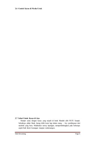 Side Streaming | DOCX