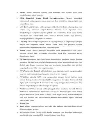 Tugas tertulis jaringan komputer iv(ating 5 b) | PDF