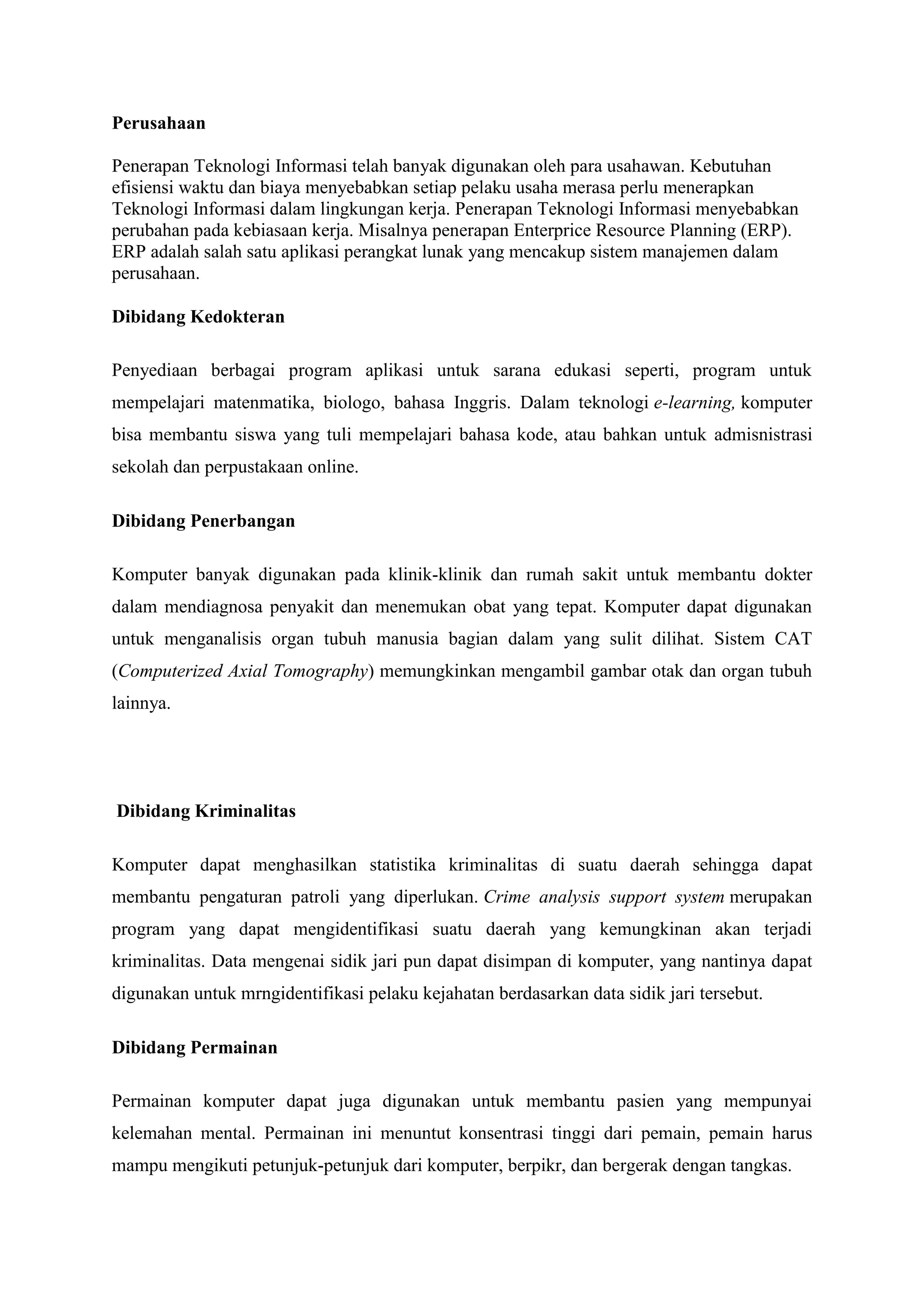 Tugas TI 1 semester 1 | PDF