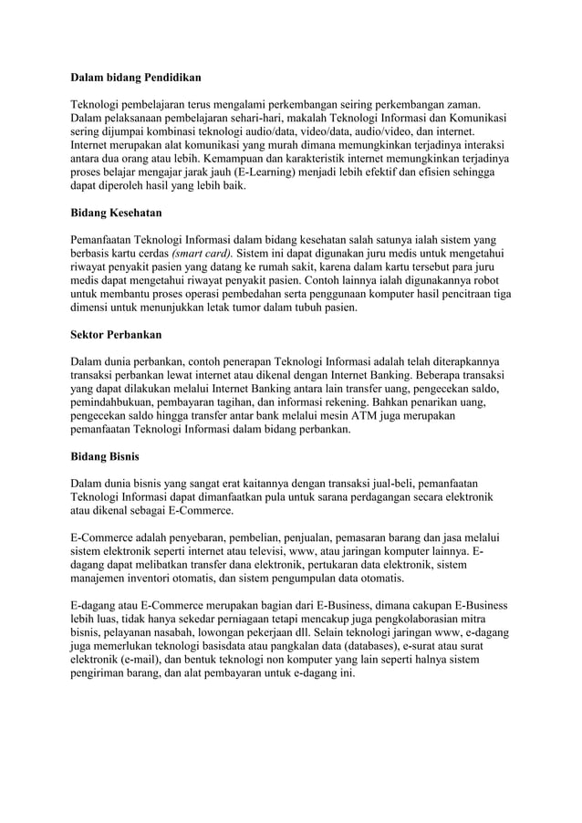 Tugas TI 1 semester 1 | PDF